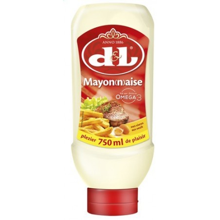 Sauce Devos Lemmens oeufs 750ml - Sauce belge - Produit de friterie